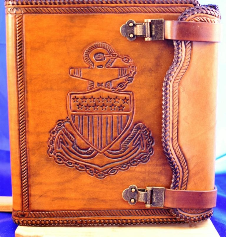 Coast Guard Chief’s Charge Books – RicsLeather